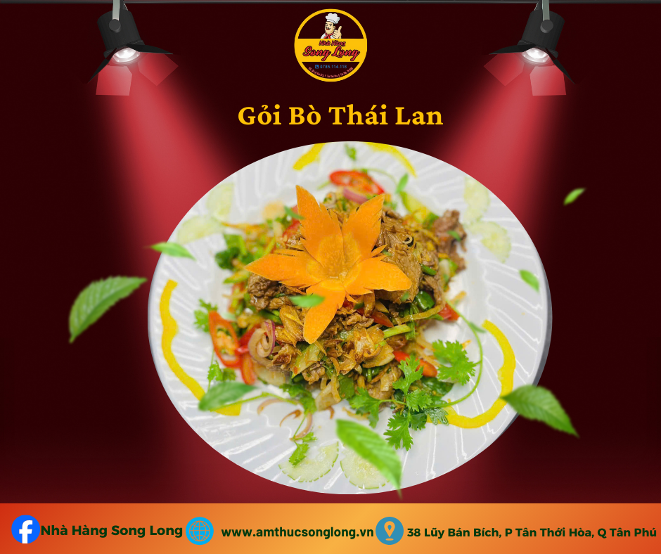 GỎI BÒ THÁI LAN